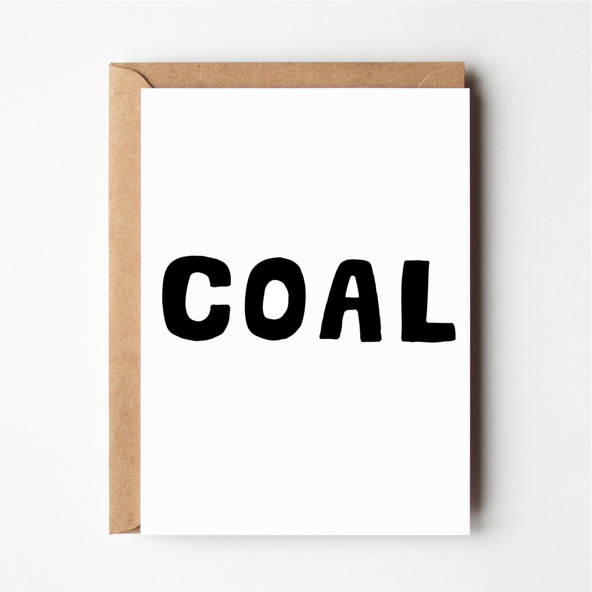 Coal Christmas Card | Friends of Henry Paper Co.