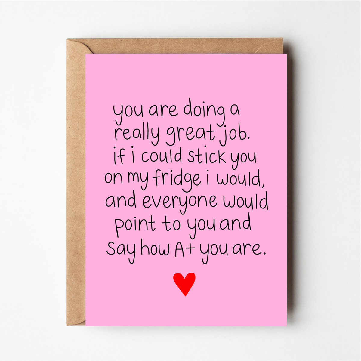 Great Job Card | Friends of Henry Paper Co.