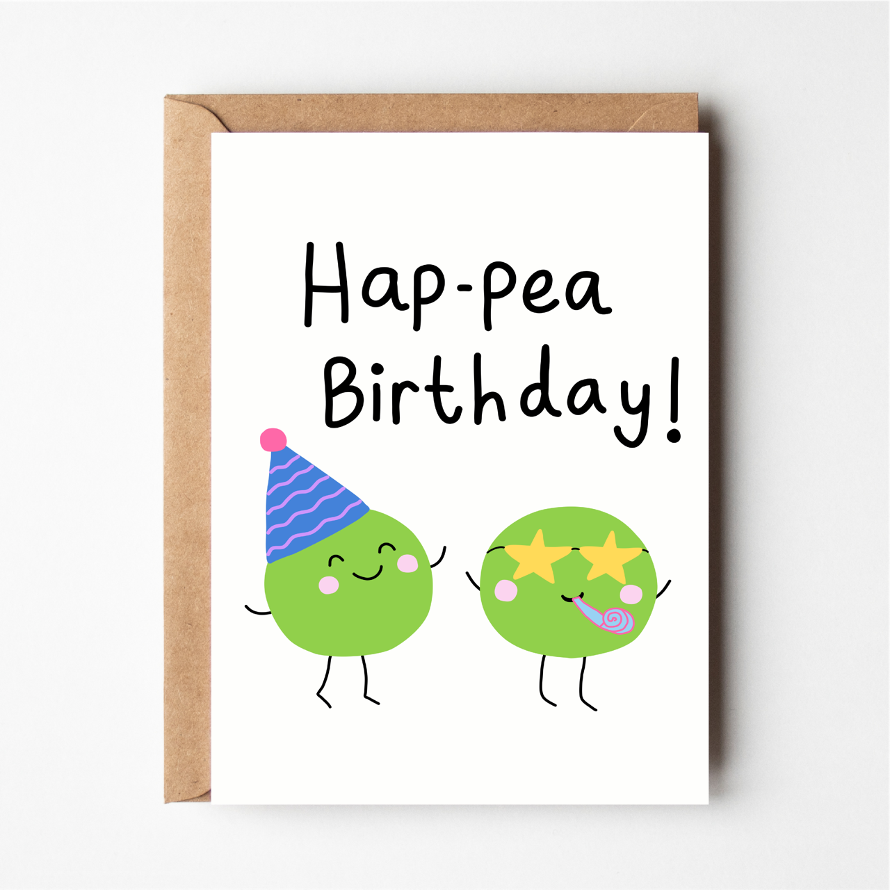Funny Pea Birthday Card | Friends of Henry Paper Co.