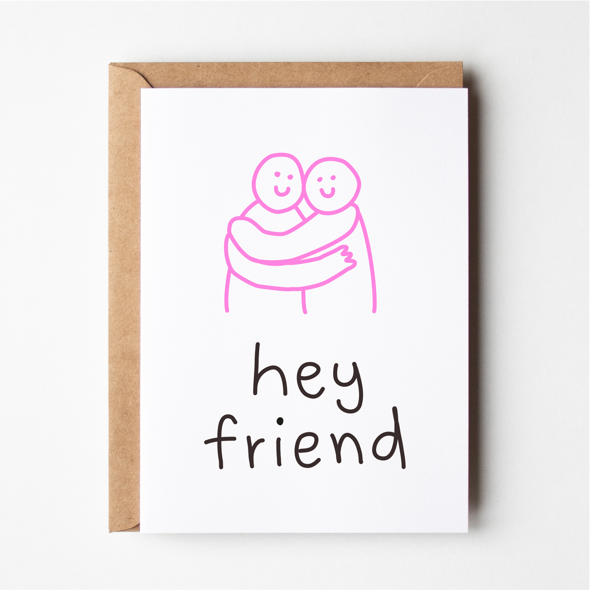 Hey friend card | Friends of Henry Paper Co.