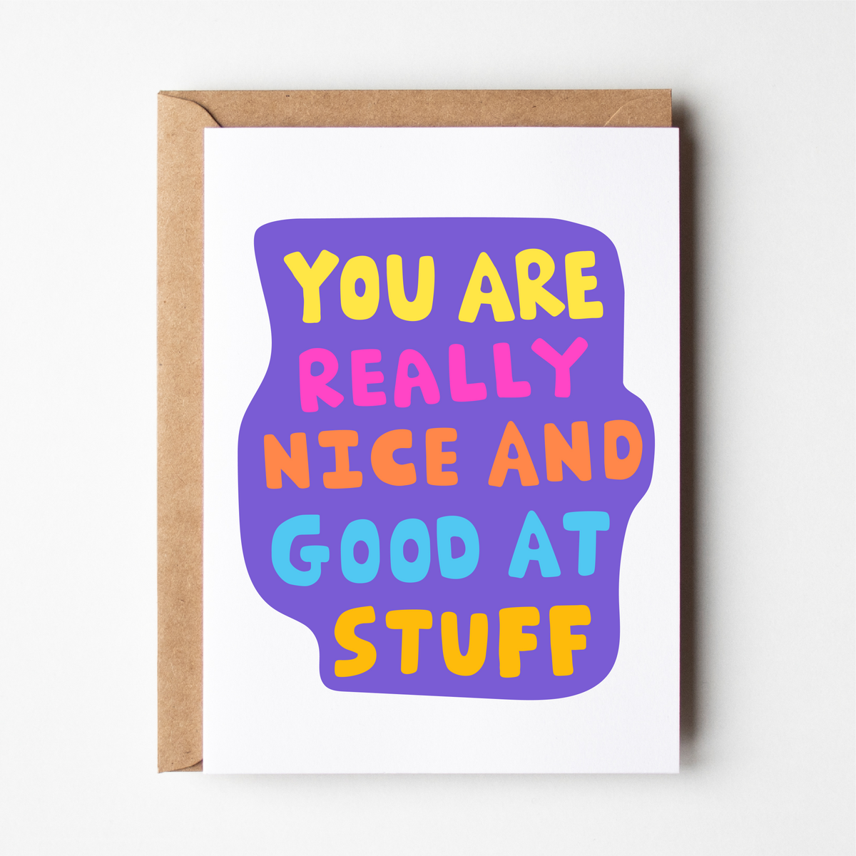 You are really nice | Friends of Henry Paper Co.