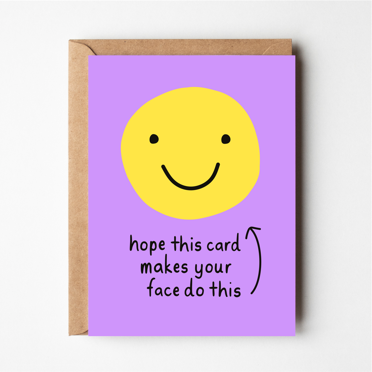 Smiley face card | Friends of Henry Paper Co.